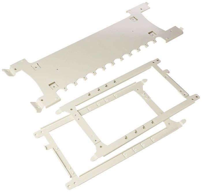 Moulure - goulotte - cache fil - plinthe - gaine range-fil - clips ...