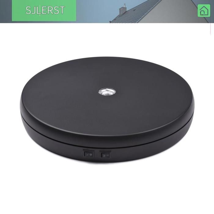 Sjlerst présentoir rotatif Plateau tournant électrique motorisé pour ...