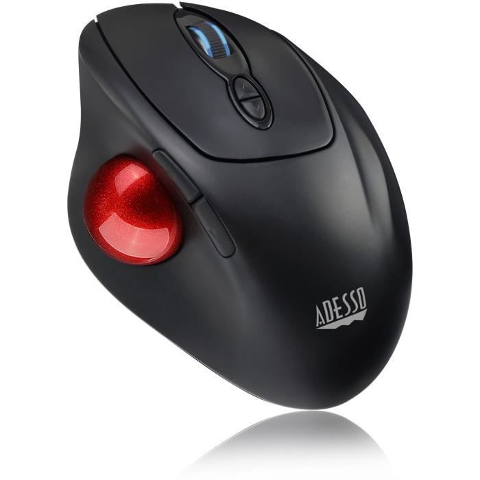 ADESSO Souris Trackball ergonomique T30 - Cdiscount Informatique