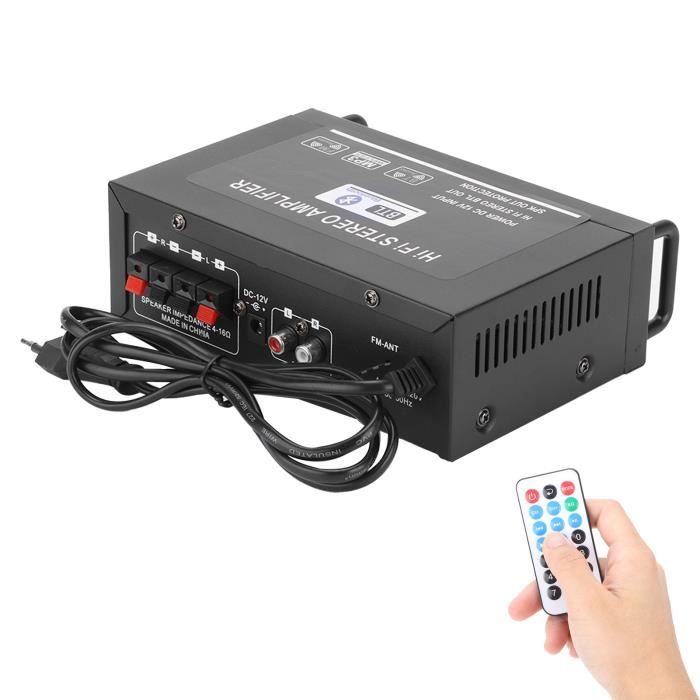 Akozon amplificateur de canal Amplificateur de puissance 2 canaux Mini ...