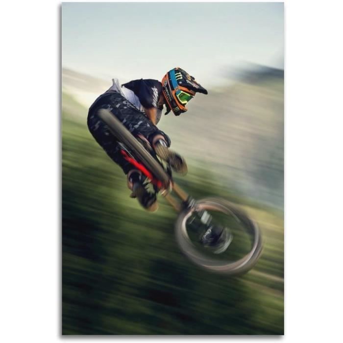Poster De Sports Extrêmes Pour Vtt, Art Mural, Impression Rétro ...