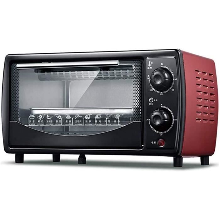 Mini Four 12L, avec Grille-Pain électrique pour rôtissoire 30 Minutes ...