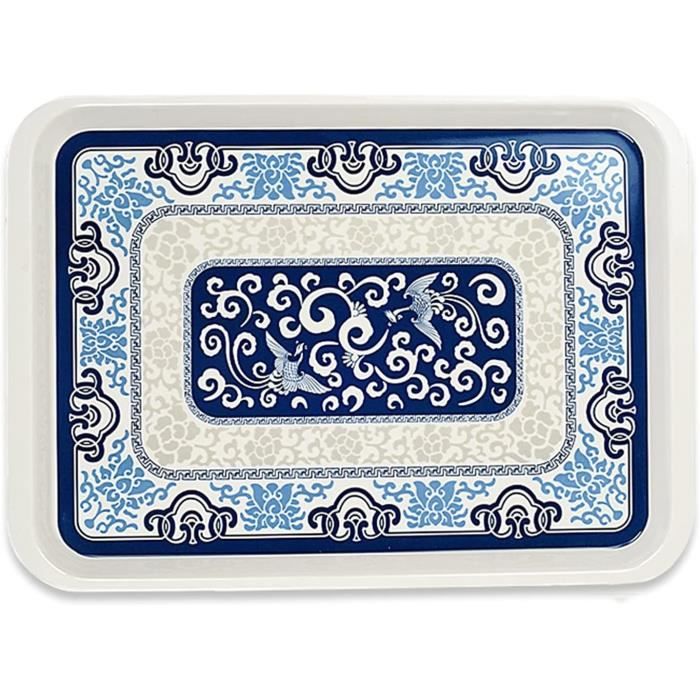 Plateau Repas Plateau En Plastique Rectangulaire Élégant Cuisine De ...
