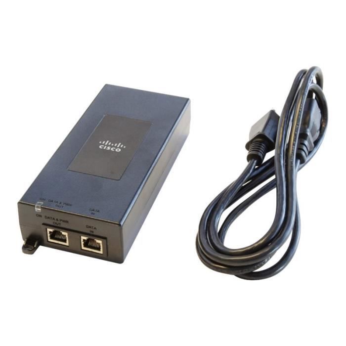 Cisco Meraki 802.3at PoE Injector Injecteur de puissance CA 100-240 V ...