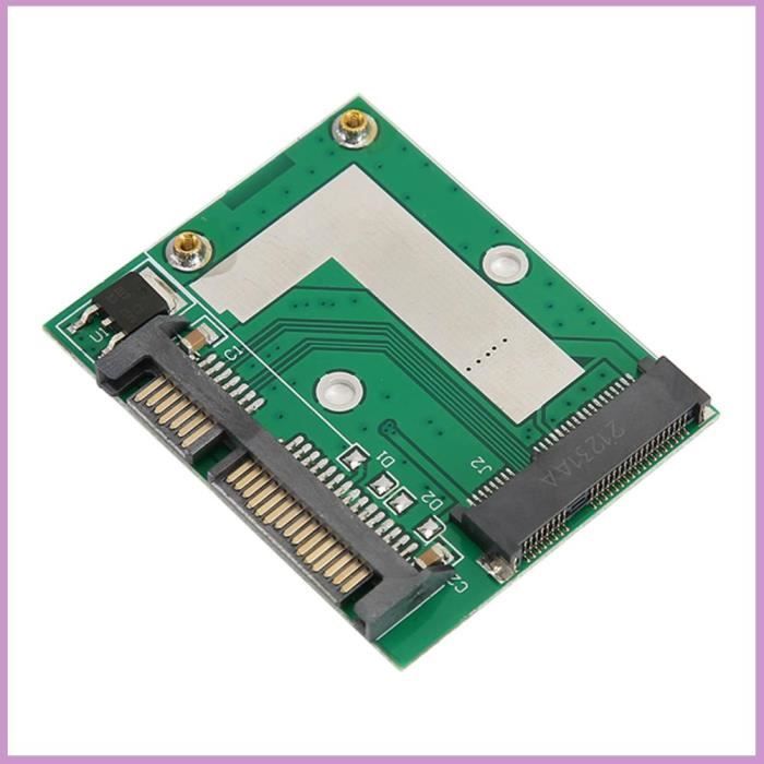 Cocosity Adaptateur Carte MSATA SSD vers SATA 2.5in 6.0 Gbps - Mini Pcie Converter - Cdiscount ...