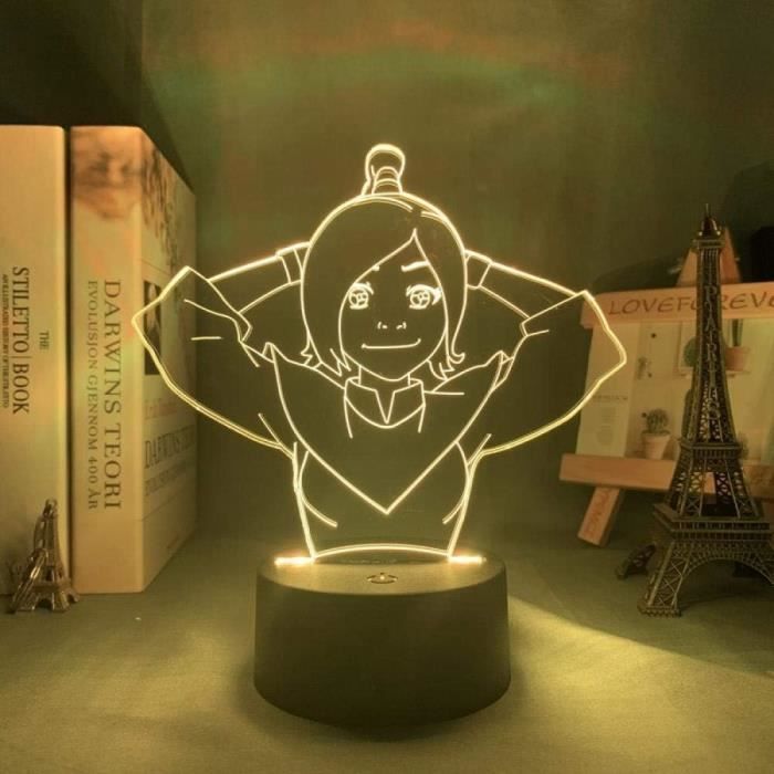 Lampe Illusion 3D Veilleuse Led Avatar Ty Lee Acrylique Avatar Le ...