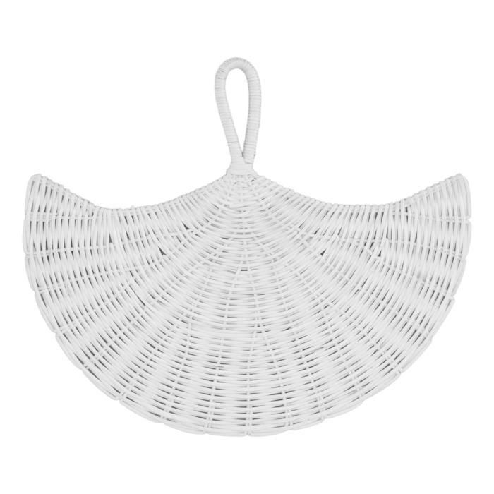 Décoration murale d'éventail en jonc de mer Décoration murale d ...