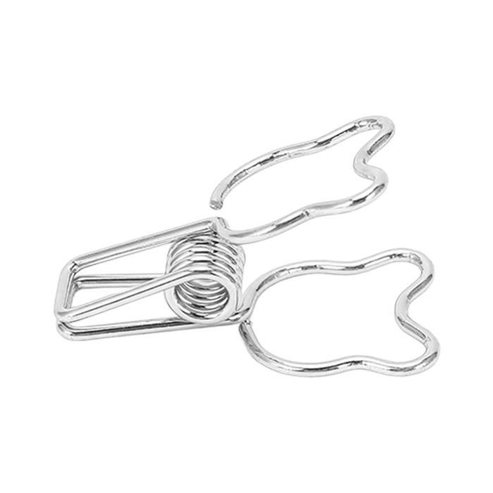 Fdit pince-notes pour documents 100 pièces pince à reliure creux dessin ...