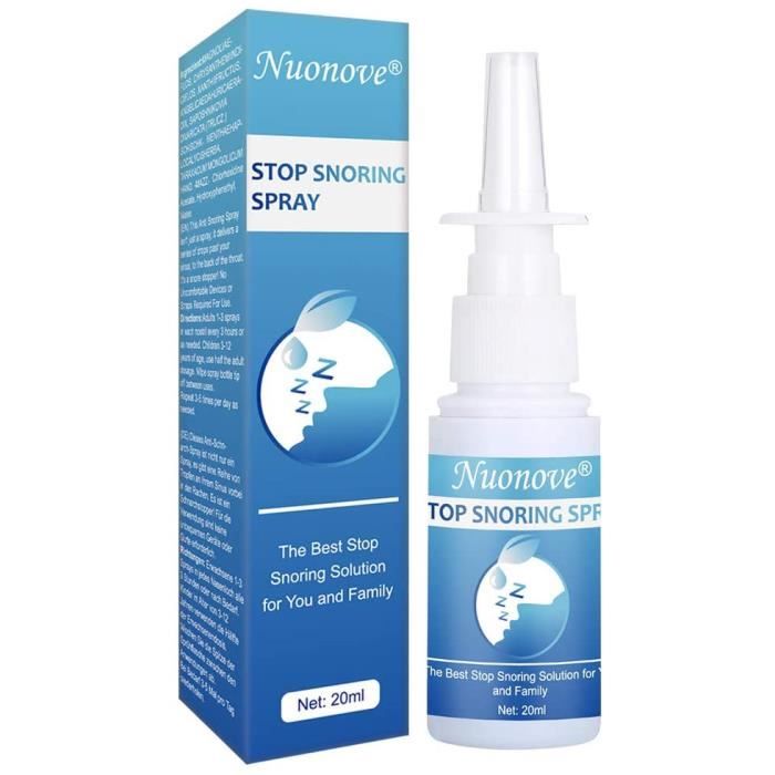 Sommeil Et Ronflement - Limics24 - Spray Anti-Ronflement Solution Nasal ...