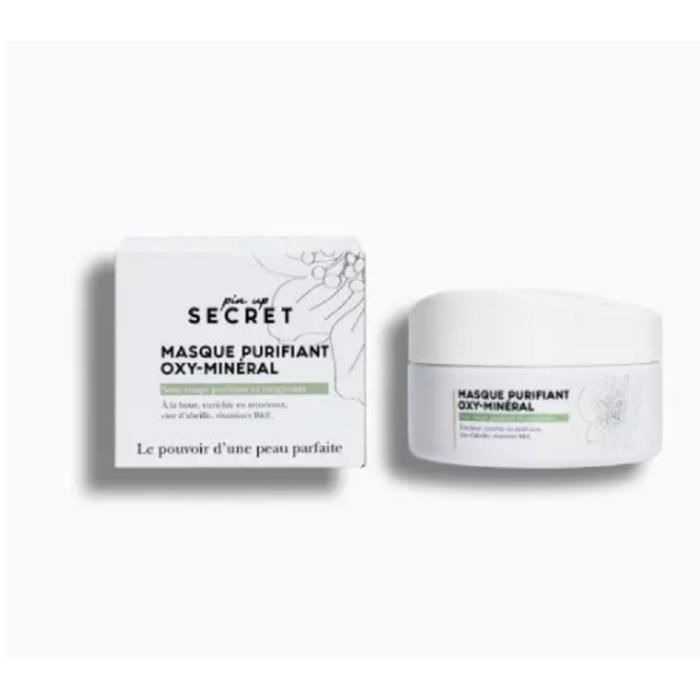 PIN UP SECRET - Masque Purifiant Oxy-Minéral Visage 200ml - Cdiscount ...