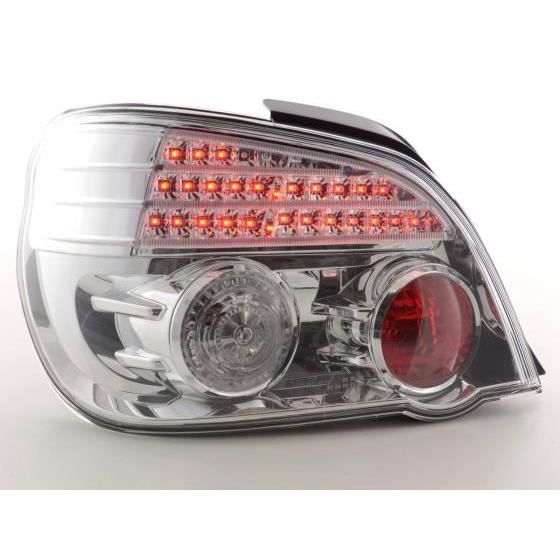 LED Feux arrières pour Subaru Impreza (type GD B-E) année 02-05, chrome - - année: 2002 à 2005 ...