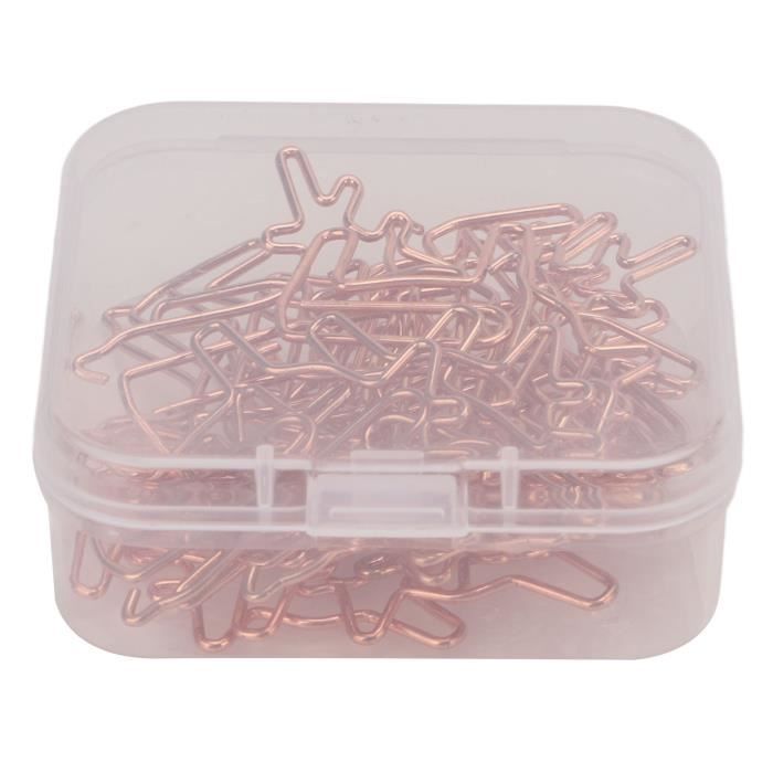 Tbest trombones de bureau 20 pcs trombones fauve processus de ...