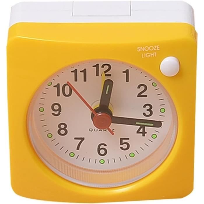 Reveil Numerique Mini-Carré Sachet Silent Balayage Réveil Student ...