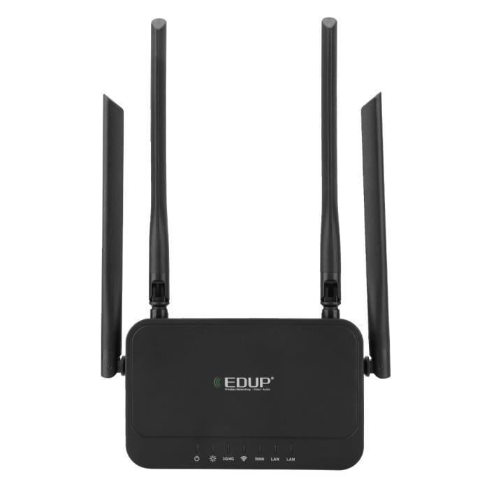 VINGVO EDUP R102 300Mbps 4G LTE Routeur Wifi sans fil Routeur Hotspot Mobile US 100-240V ...