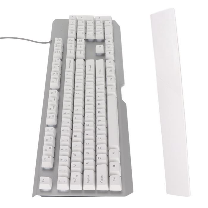 ZJCHAO Illuminated Keyboard, Good Resilience RGB Wired Keyboard with ...
