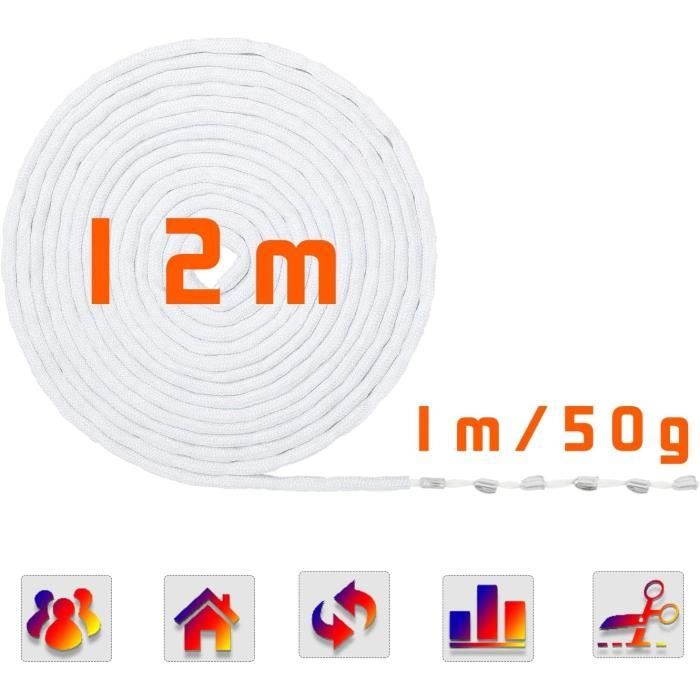 Plomb Rideau 12M Fil De Plomb Pour Rideaux 50G Equilibrage Bas De L ...