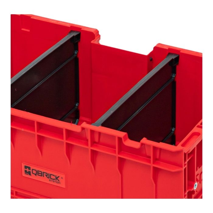 Bac gerbable - Qbrick System - ONE Box 2.0 Plus - 35L - Rouge - Inserts ...
