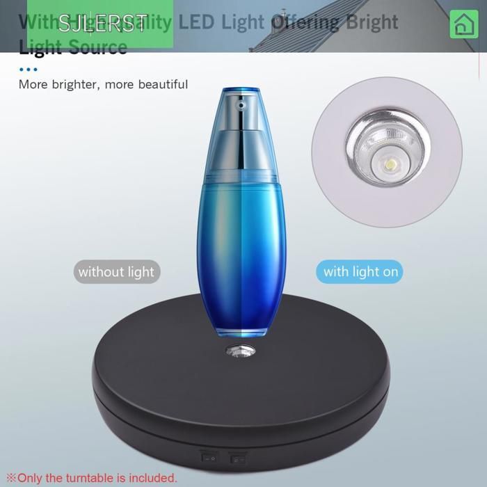 Sjlerst présentoir rotatif Plateau tournant électrique motorisé pour ...