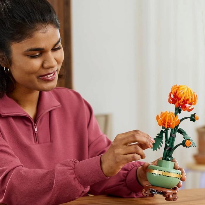 LEGO® Icons 10368 Le Chrysanthème - Set de Décoration Florale à ...