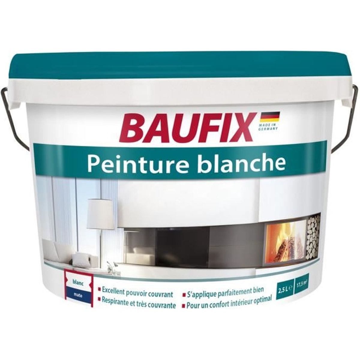 Baufix Peinture blanche - Cdiscount Bricolage