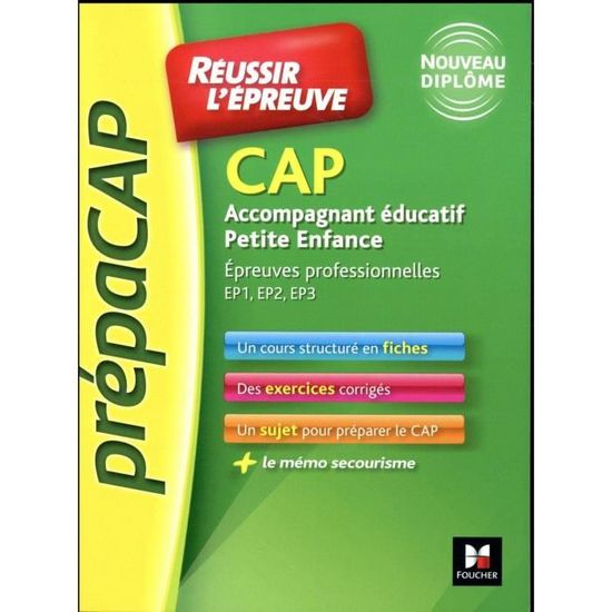 Livre - CAP Accompagnant Educatif Petite Enfance - Préparation aux ...