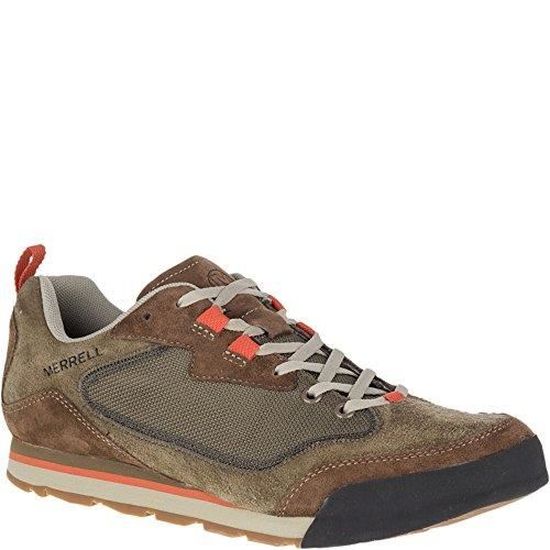 MERRELL Burnt Rock Voyage Suede Randonnée Chaussures Hommes IBE81 ...