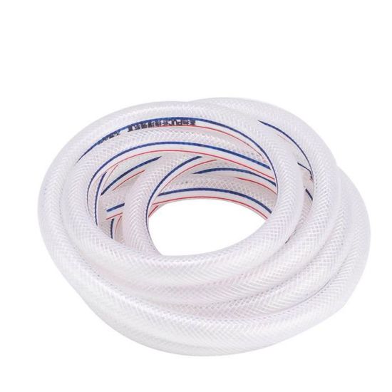 YOSOO Tuyau flexible Tuyau clair de tube tressé flexible renforcé par ... YOSOO Tuyau flexible Tuyau clair de tube tressé flexible renforcé par ...