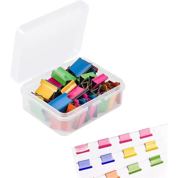 80 Multicolore Pinces De Recharge En Acier Inoxydable Pour Agrafeuse ...