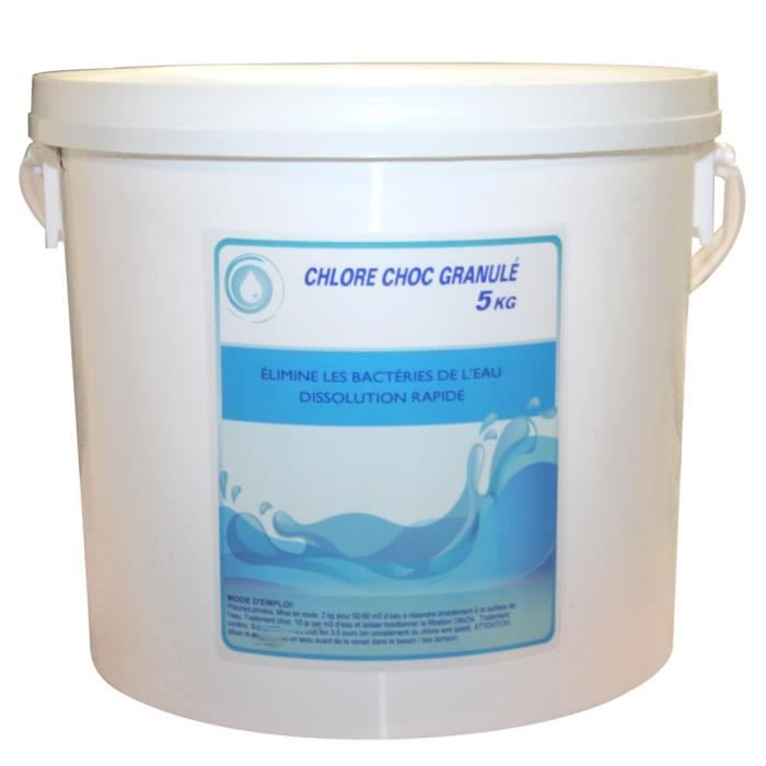 Chlore choc en granulés - Cdiscount Jardin