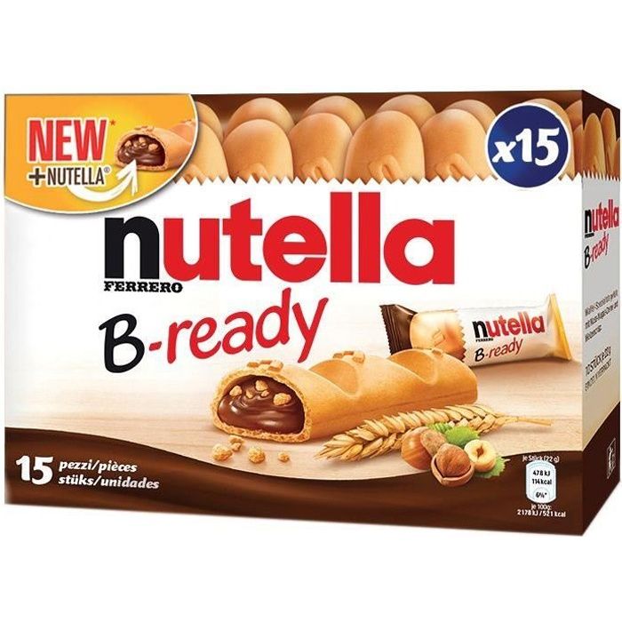 Nutella B-ready T15 - 330G - Cdiscount Au quotidien