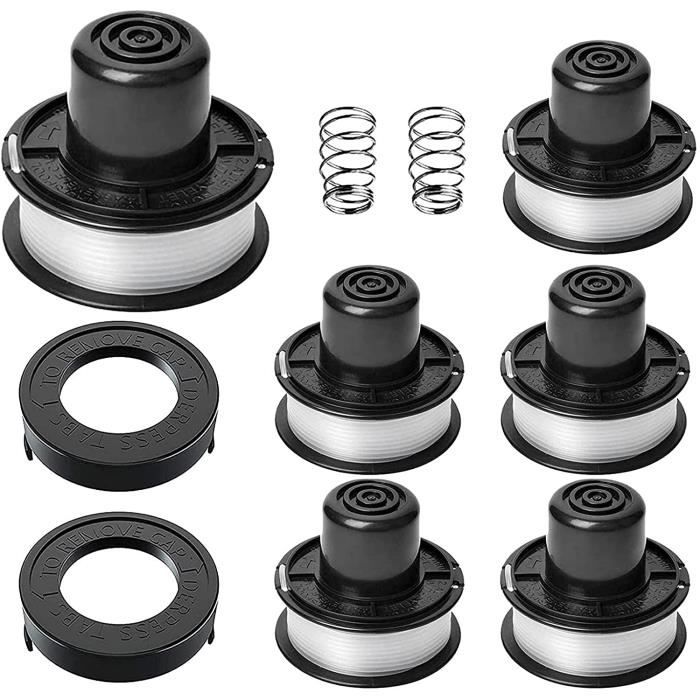 Ligne De Bobine Rechange Pour Coupe-bordures,Bobine Ligne Coupe-bordures Compatibles Avec BLACK ...