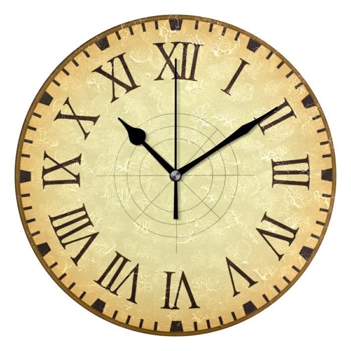 Horloge murale - Van Gogh - Art moderne - Quartz silencieuse - 30 cm ...