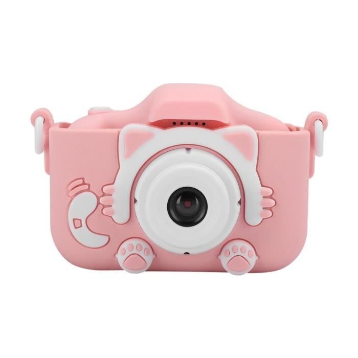 Mini Jouet caméra numérique pour enfants Cartoon Kitty 12MP (Rose ...