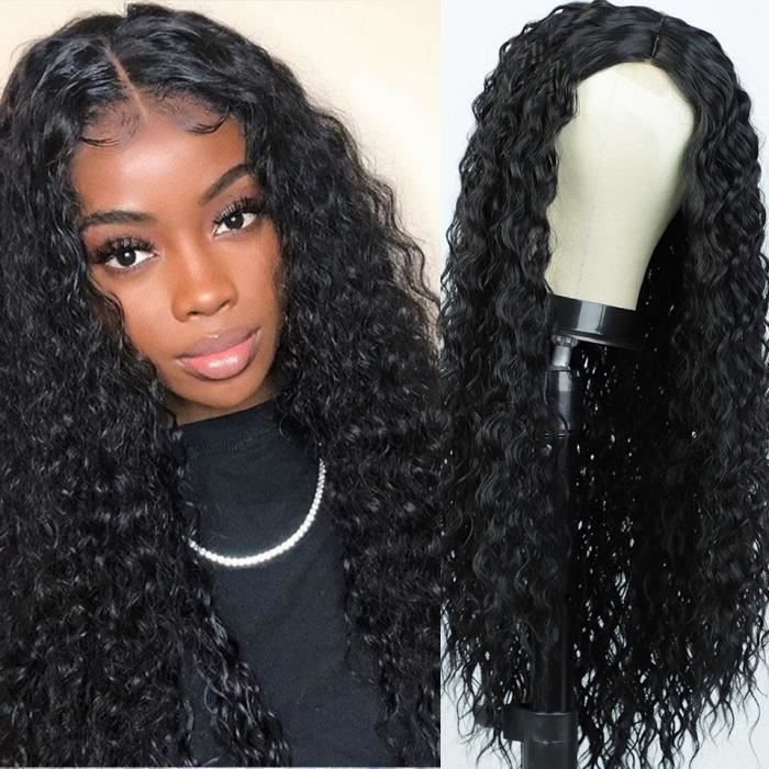 Kookastyle Perruque Synthétique Naturelle Noire Brune Rouge Blonde Pour ...