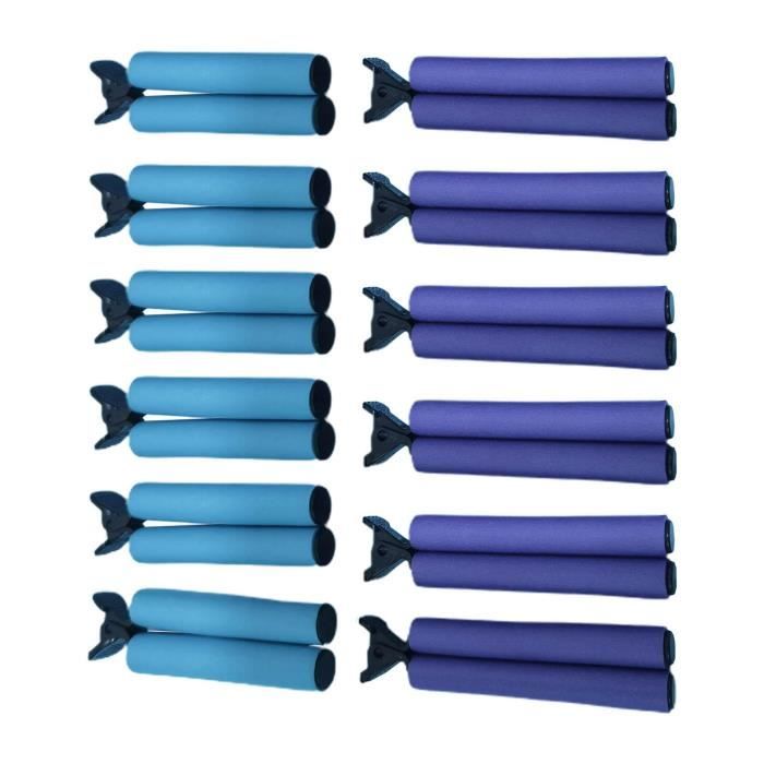 12 pcs Cheveux Perm Clips, Perming Rod Cheveux Rouleau Bigoudi Kit ...