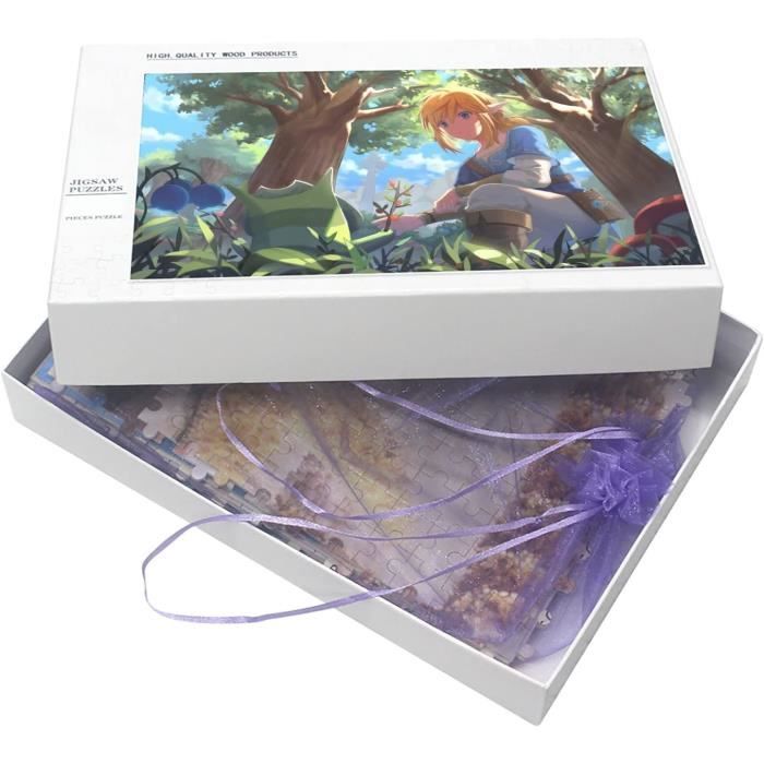 Jigsaw Puzzle - Pleine Couleur (1000 Pièces) The Legend Of Zelda Link ...