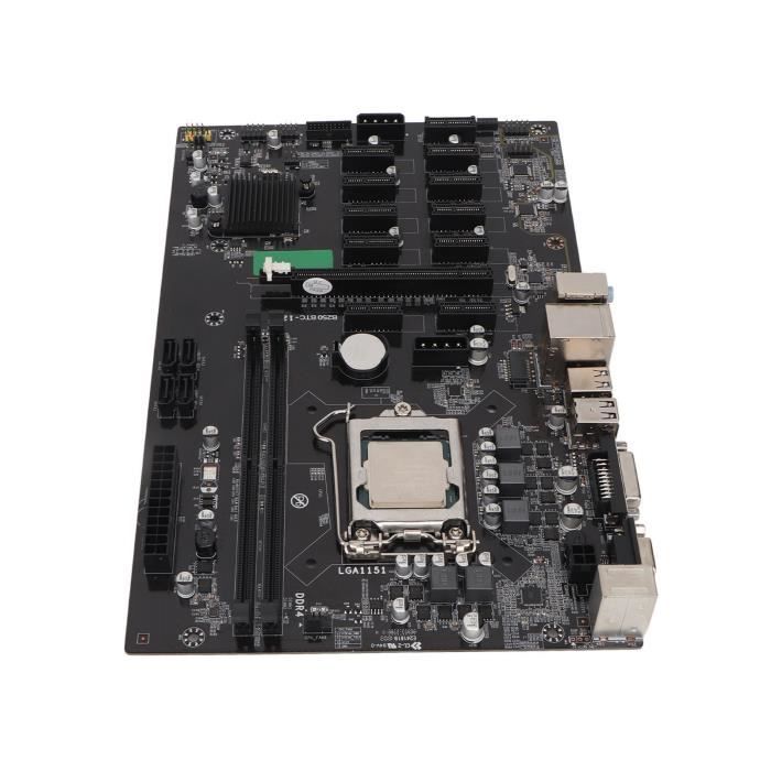 Carte Mère B250B Pour Carte Mère Pc Pour Intel B250 (Lga 1151) Avec 2×Ddr4 2133/2400/2666 Mhz ...