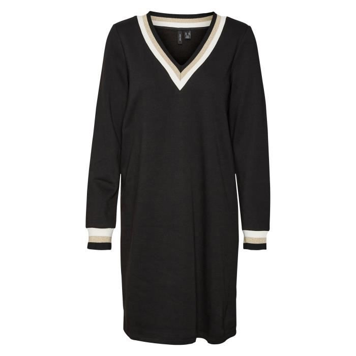 Robe courte droite Vero Moda noir Noire - Cdiscount Prêt-à-Porter