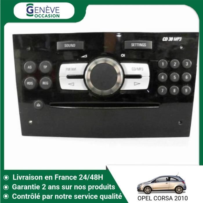 Autoradio Opel Corsa (D) 06-10 - Marque Delphi - Lecteur CD - 16/8/7 ...