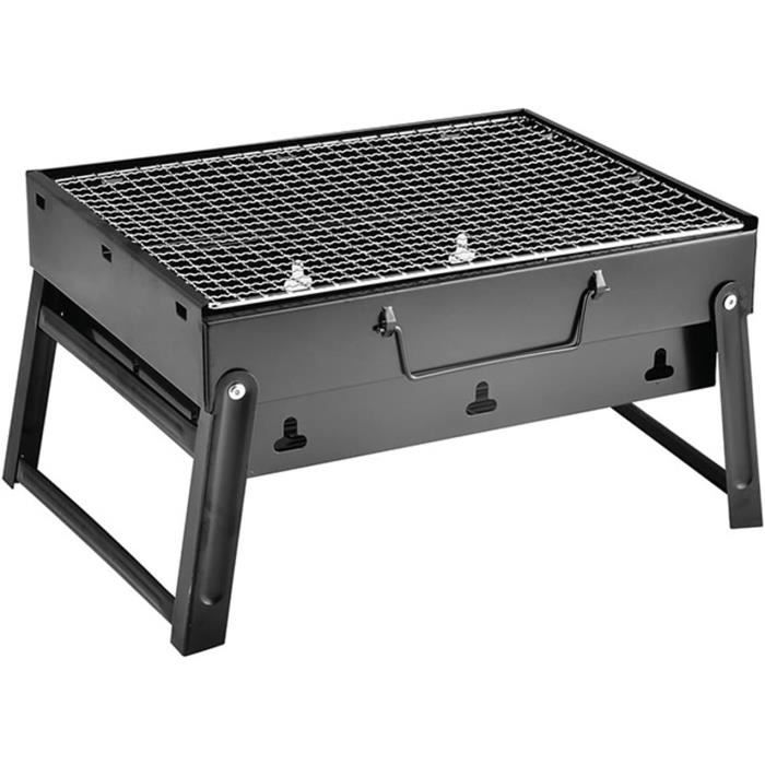 Barbecue À Charbon De Bois Portable Et Pliable En Acier Inoxydable ...