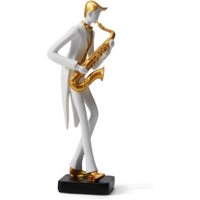 Amoy-Art Musicien Figurine Sculpture Statue Musicale Décor Résine P ...