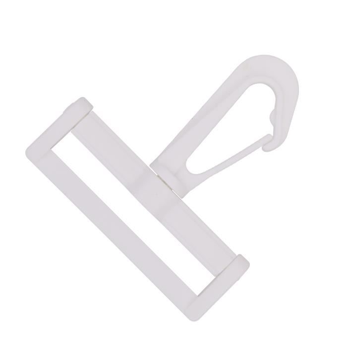 KAM 50mm Mousqueton Pivotant Crochets en Plastique Fermoir à Gâchette ...