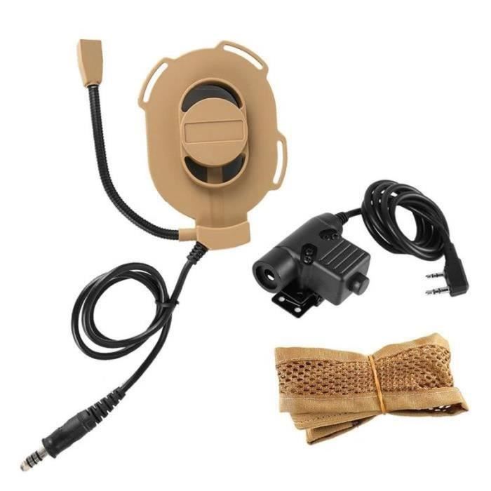 EJlife Casque Z Tactic Casque Talkie-walkie Bowman Elite II tactique à ...
