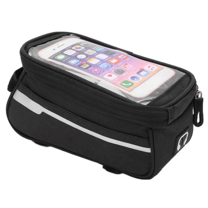 Zerone Bike Phone Bag, Built In Compartments Bicycle Phone Front Frame ...