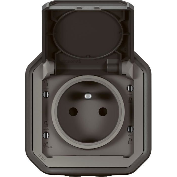 Prise Etanche Ip55 Avec Terre Plexo - Prise 2P+T 16A Complète Avec ...