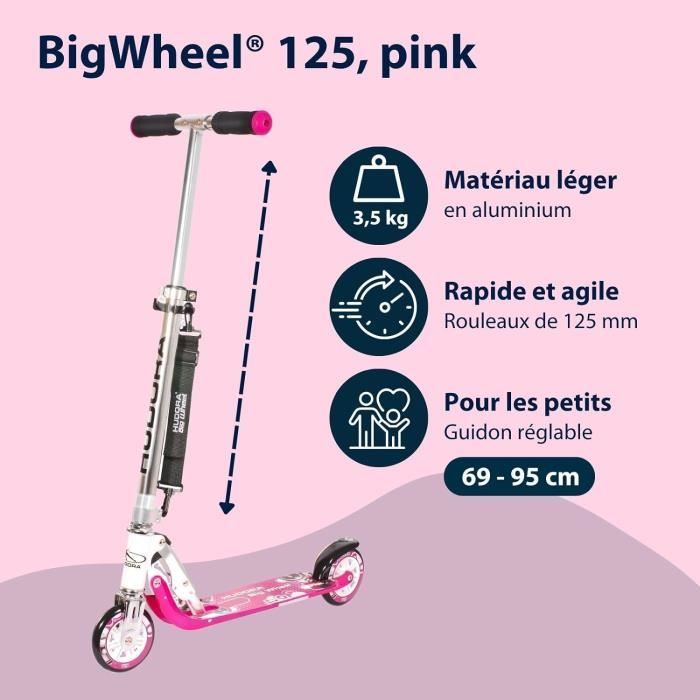 Bigwheel Scooter 125 - Trottinette En Aluminium Sûre Et De Haute ...