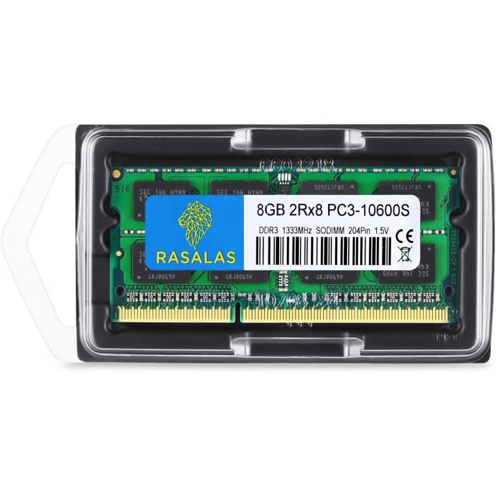 SODIMM RAM DDR3 - TWINBIRD - 16Go (2x8Go) - PC3-10600 - 1333MHz - Non ...