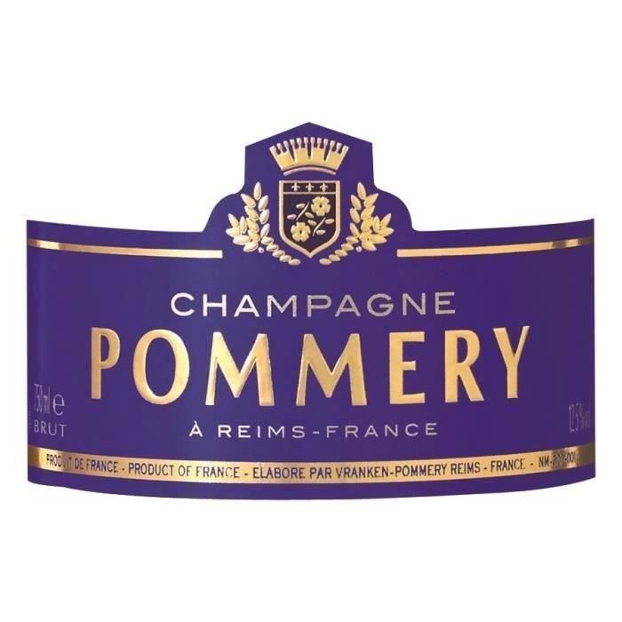 Champagne Pommery Royal Brut Etui - La cave Cdiscount