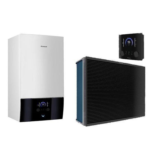 Pac air/eau Daikin Altherma 3R MT W 8kw ELBH12E6V + ERRA08EV3 Haute température - Cdiscount ...