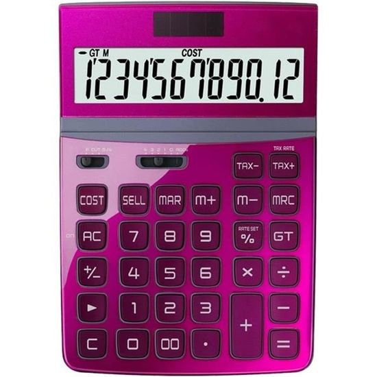 Calculatrices De Base Calculateur Grand Écran 12 Bits Digital Hd ...
